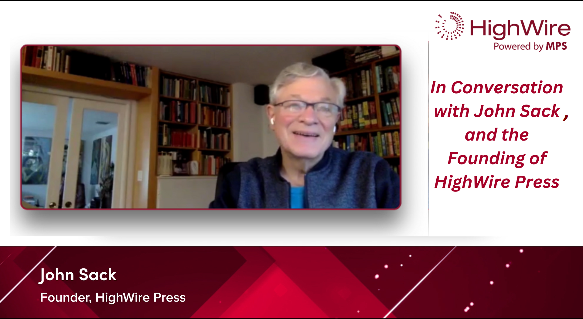 John Sack Interview | HighWire Press