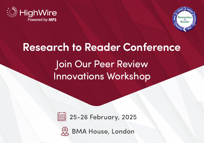 HighWire Press Workshop at R2R Conference